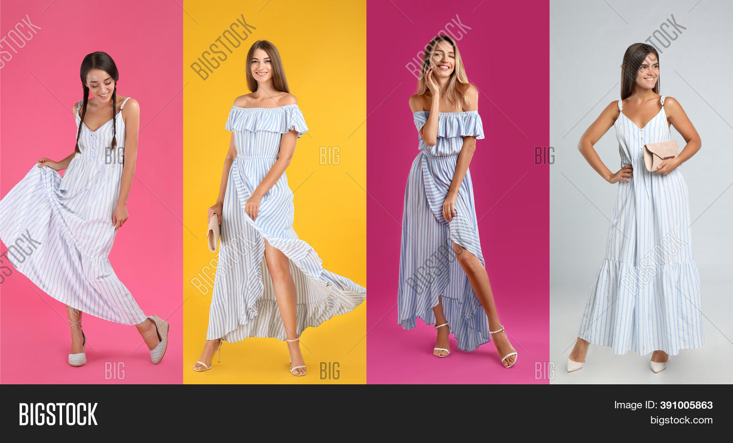 Collage Photos Young Image & Photo (Free Trial) | Bigstock