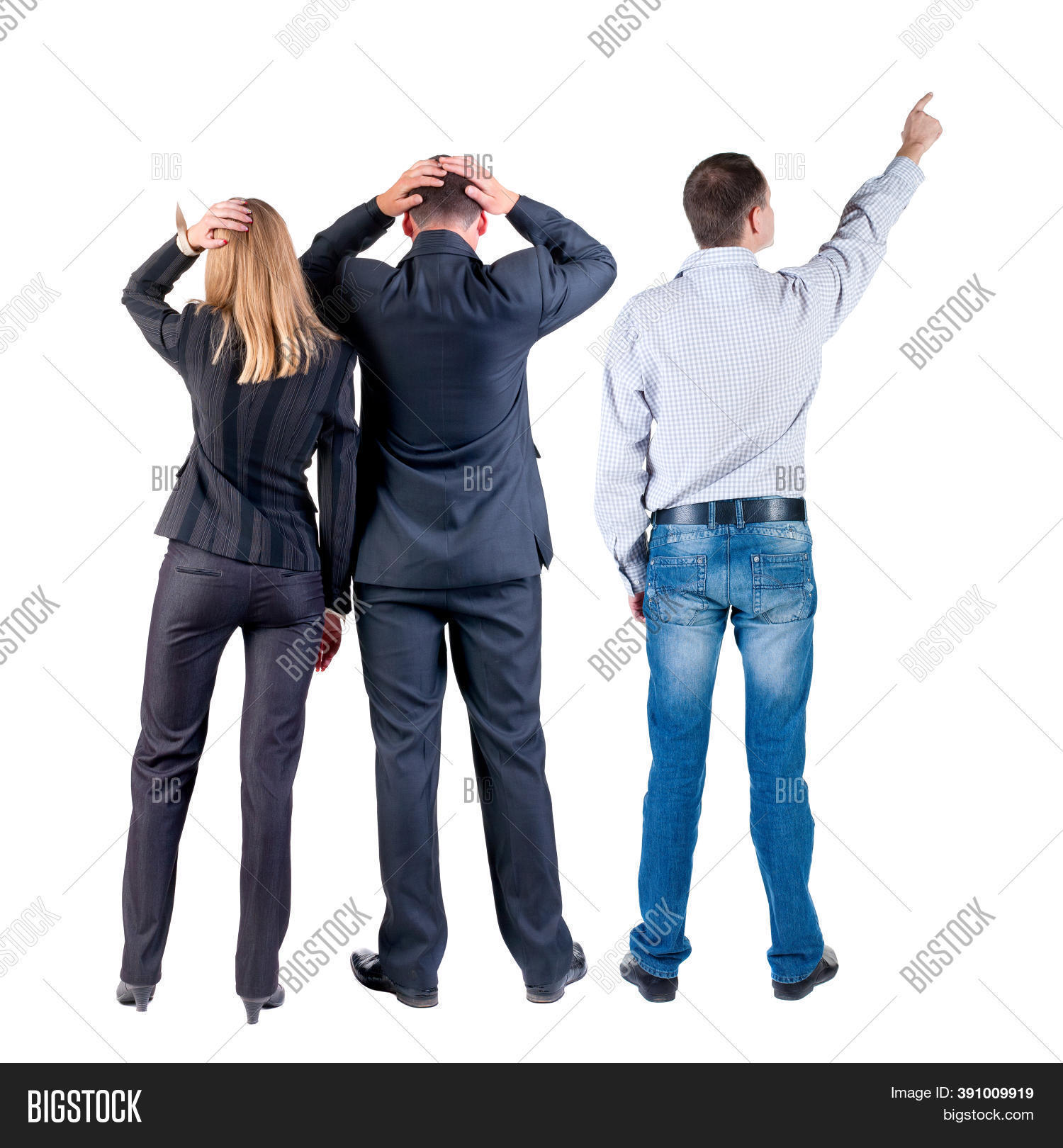 Back View Group Image & Photo (Free Trial) | Bigstock