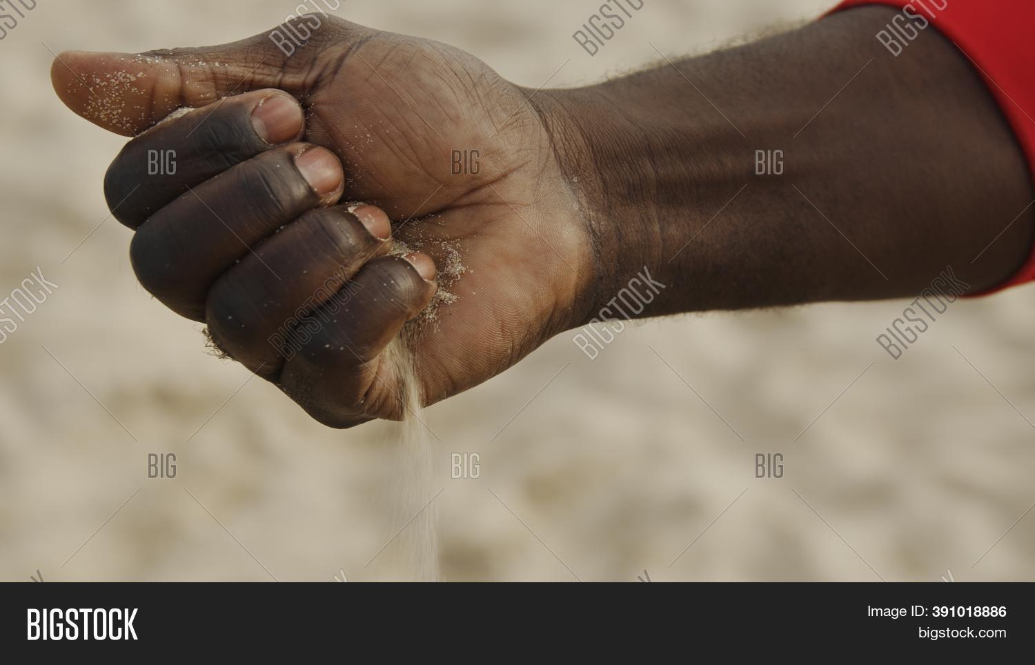 Sand Hands Men. Close Image & Photo (Free Trial) | Bigstock