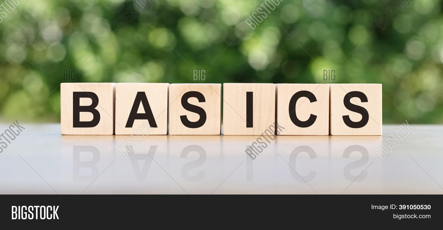 Basics Word Written On Image & Photo (Free Trial) | Bigstock