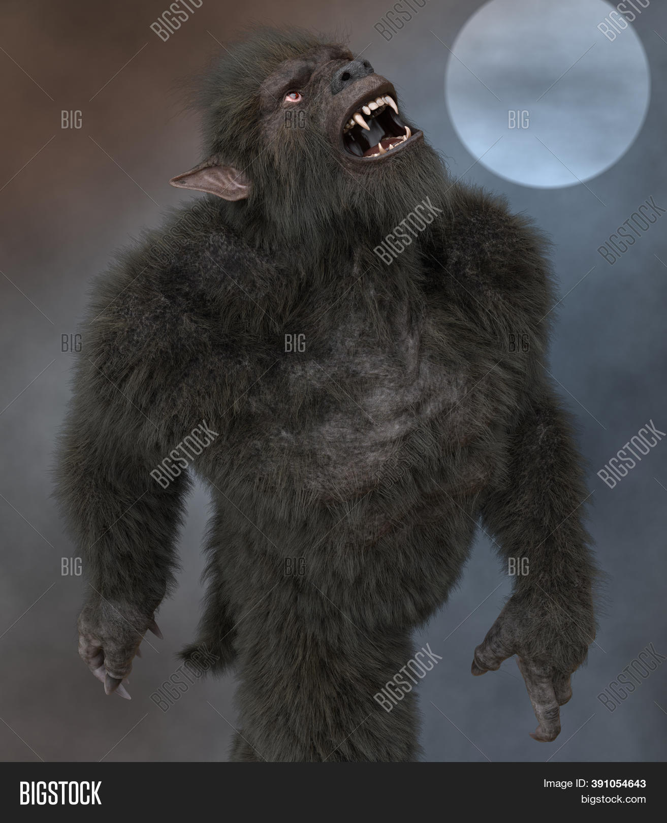 Lycan Werewolf Against Image & Photo (Free Trial) | Bigstock