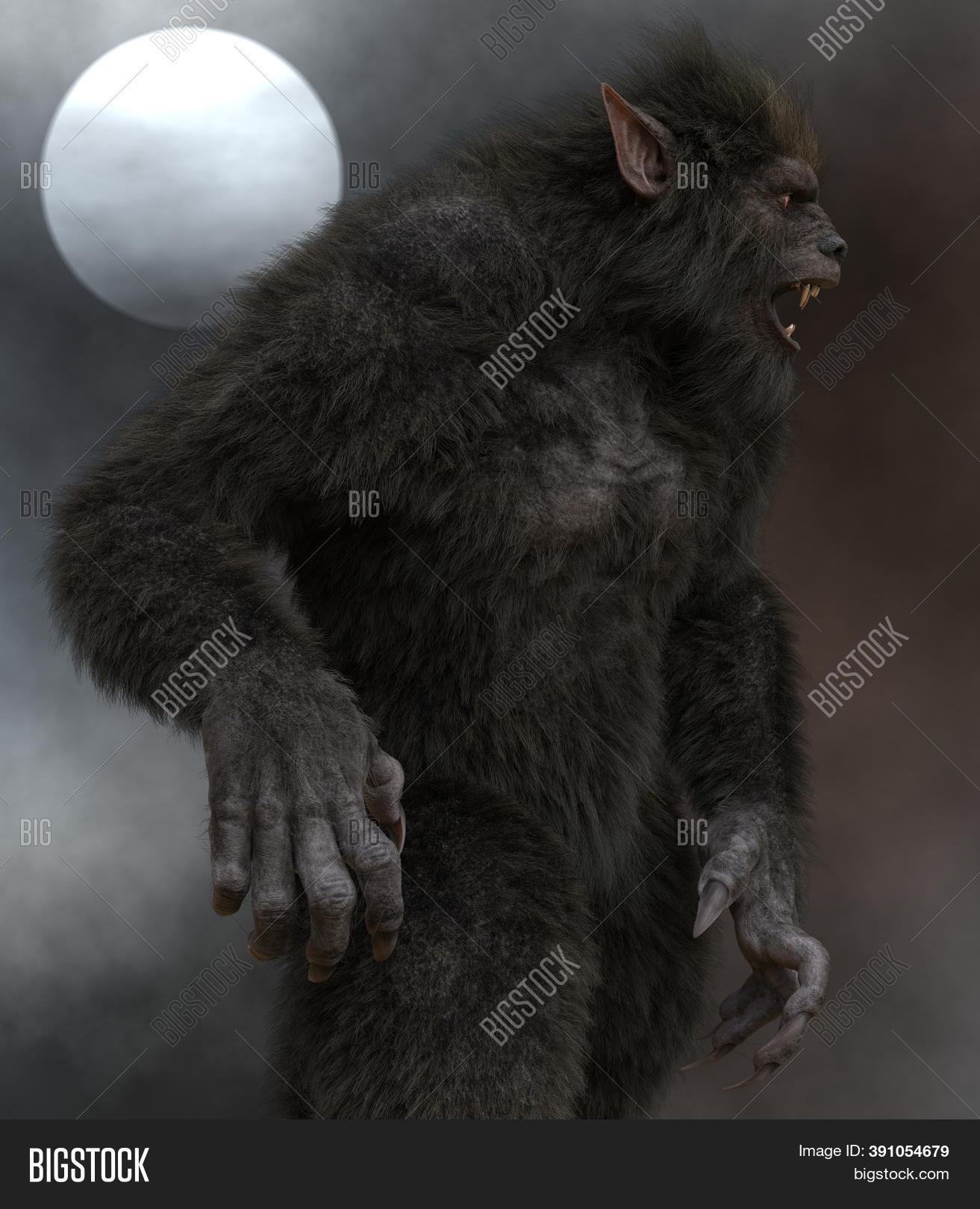 Lycan Werewolf Against Image & Photo (Free Trial) | Bigstock