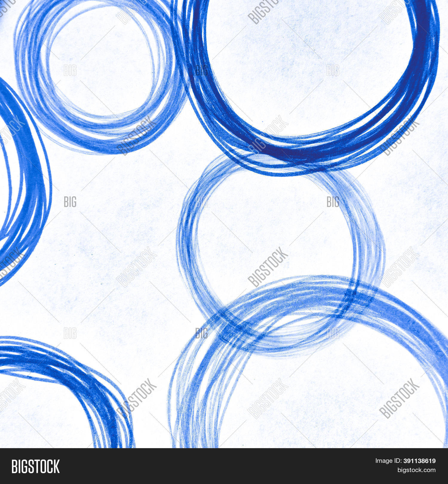 Blue Circle Pattern. Image & Photo (Free Trial) | Bigstock