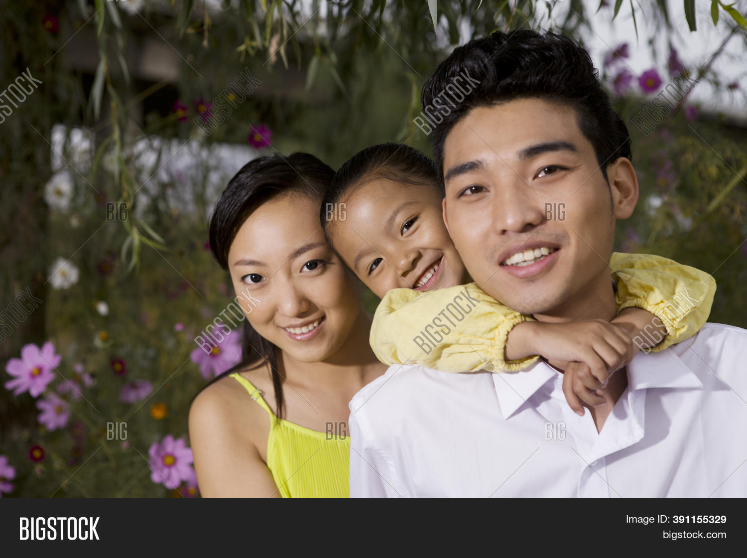 Happy Family Three Image & Photo (Free Trial) | Bigstock