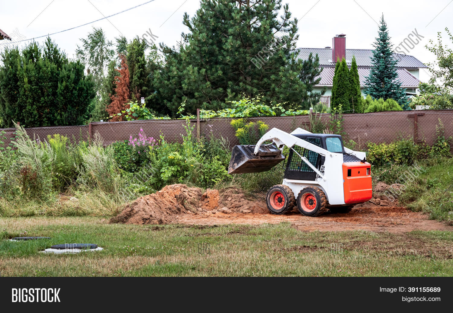 Skid Steer Loader Image & Photo (Free Trial) | Bigstock