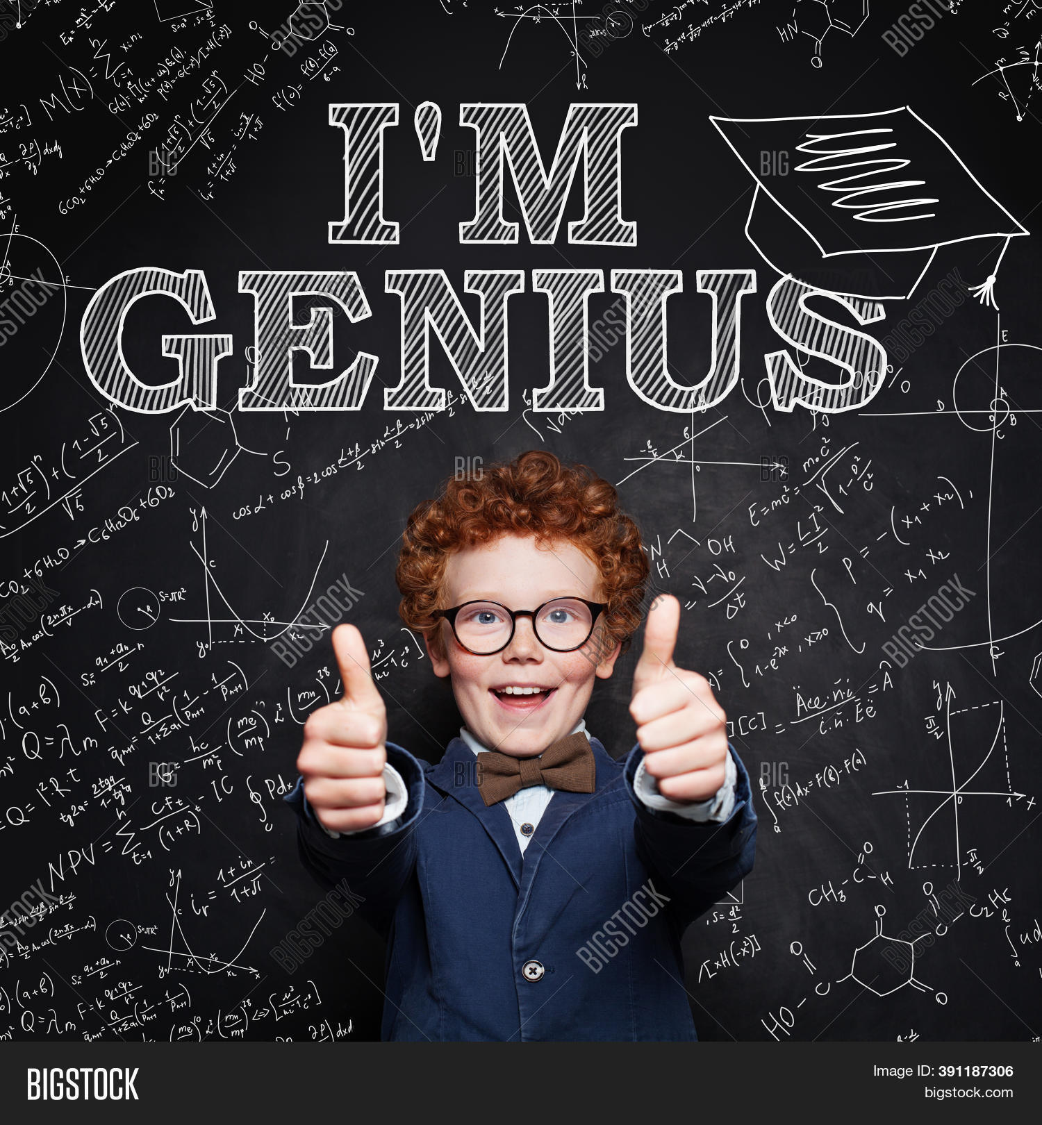 Genius Child Boy Image & Photo (Free Trial) | Bigstock