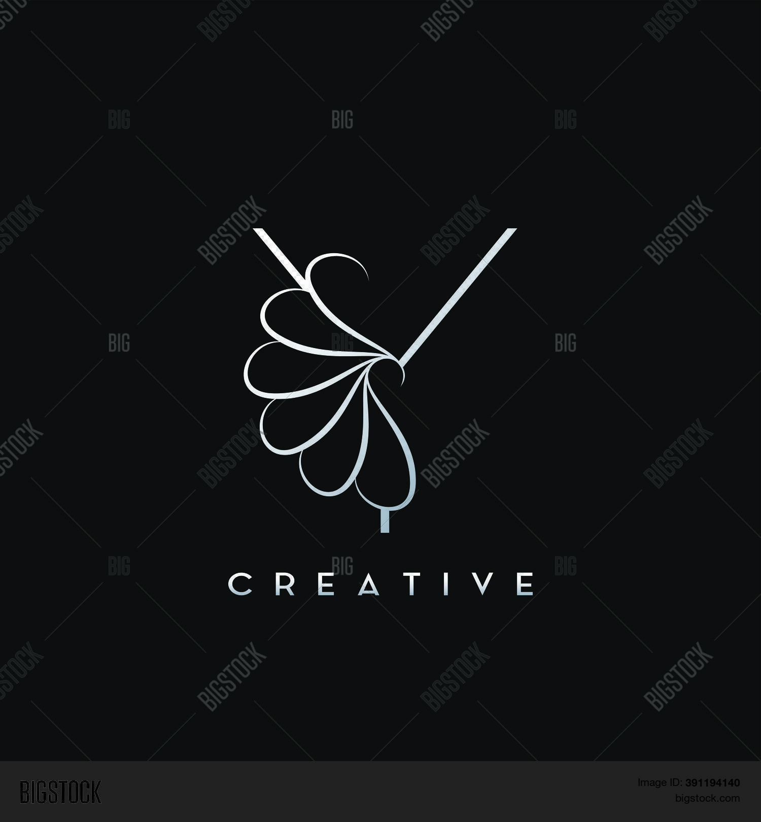 Monogram Line Y Vector & Photo (Free Trial) | Bigstock