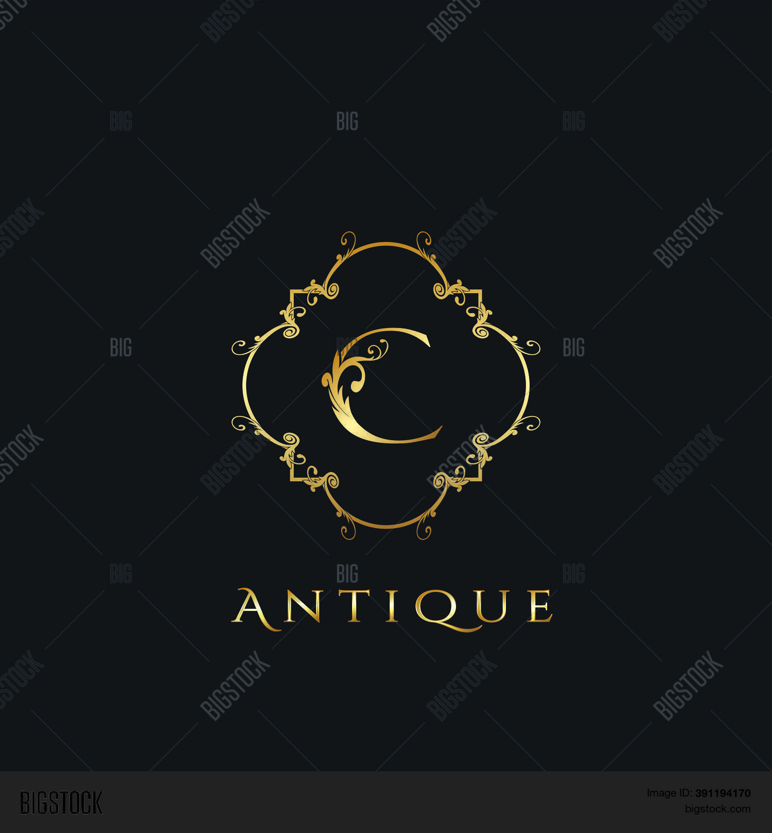 Luxury Letter C Logo Vector & Photo (Free Trial) | Bigstock