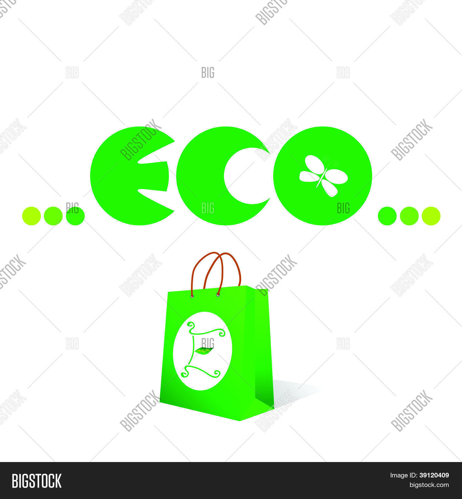 Eco Sign Symbol Vector & Photo (Free Trial) | Bigstock