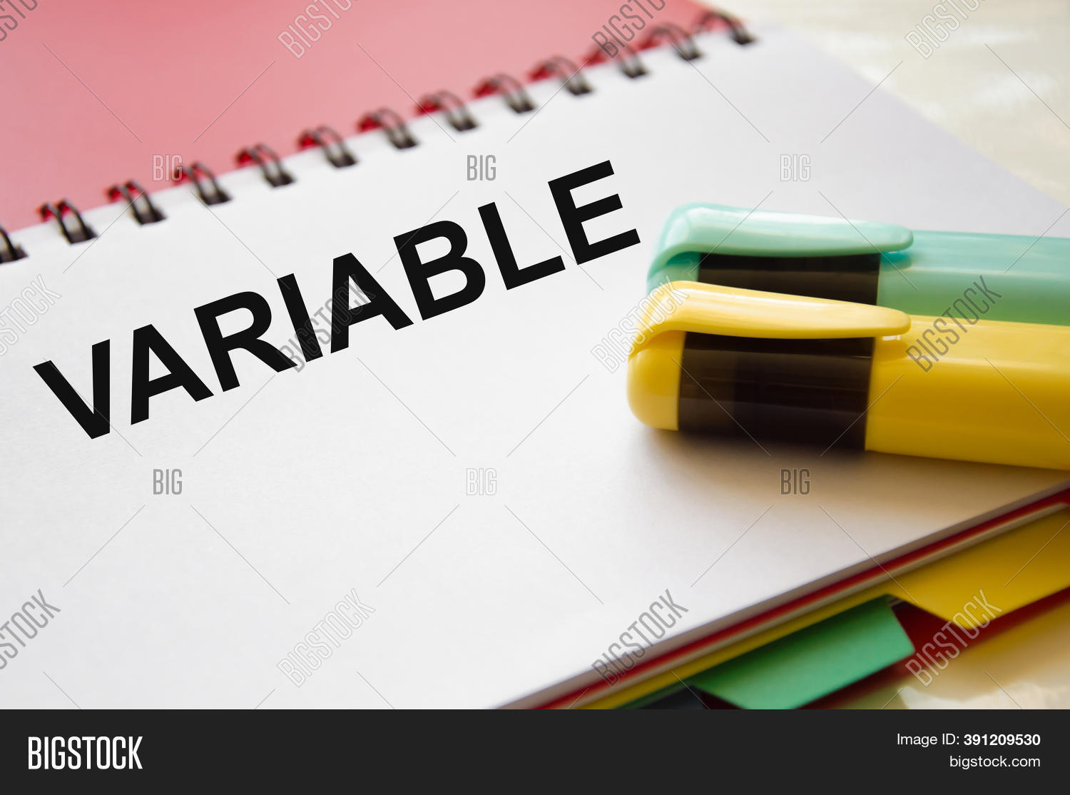Text Variable Written Image & Photo (Free Trial) | Bigstock