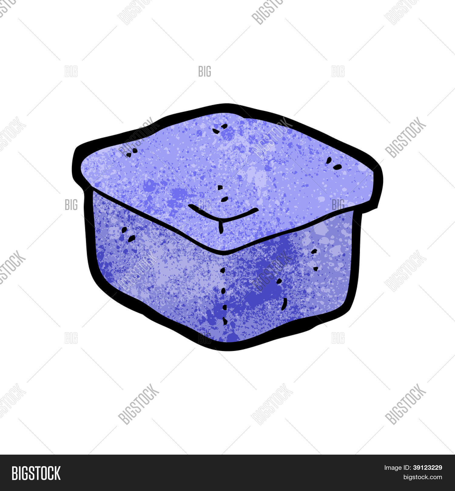 Cartoon Blue Box Vector & Photo (Free Trial) | Bigstock