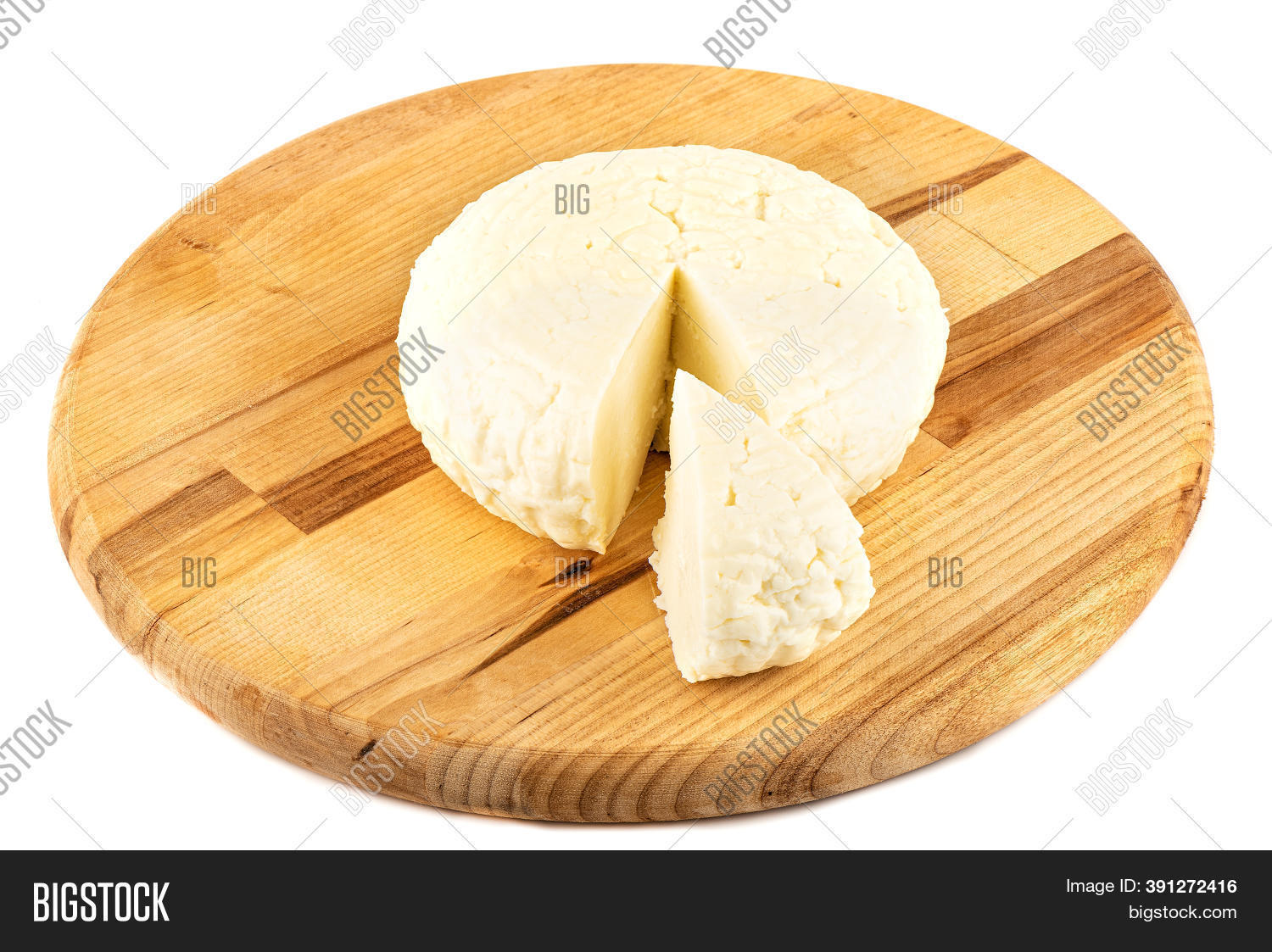 Round Soft Cheese Cut Image & Photo (Free Trial) | Bigstock