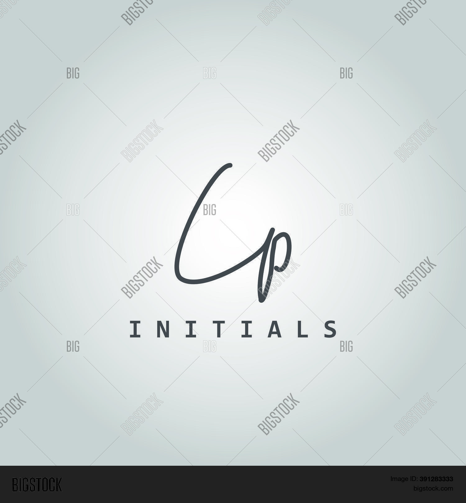 Monogram Signature Vector & Photo (Free Trial) | Bigstock