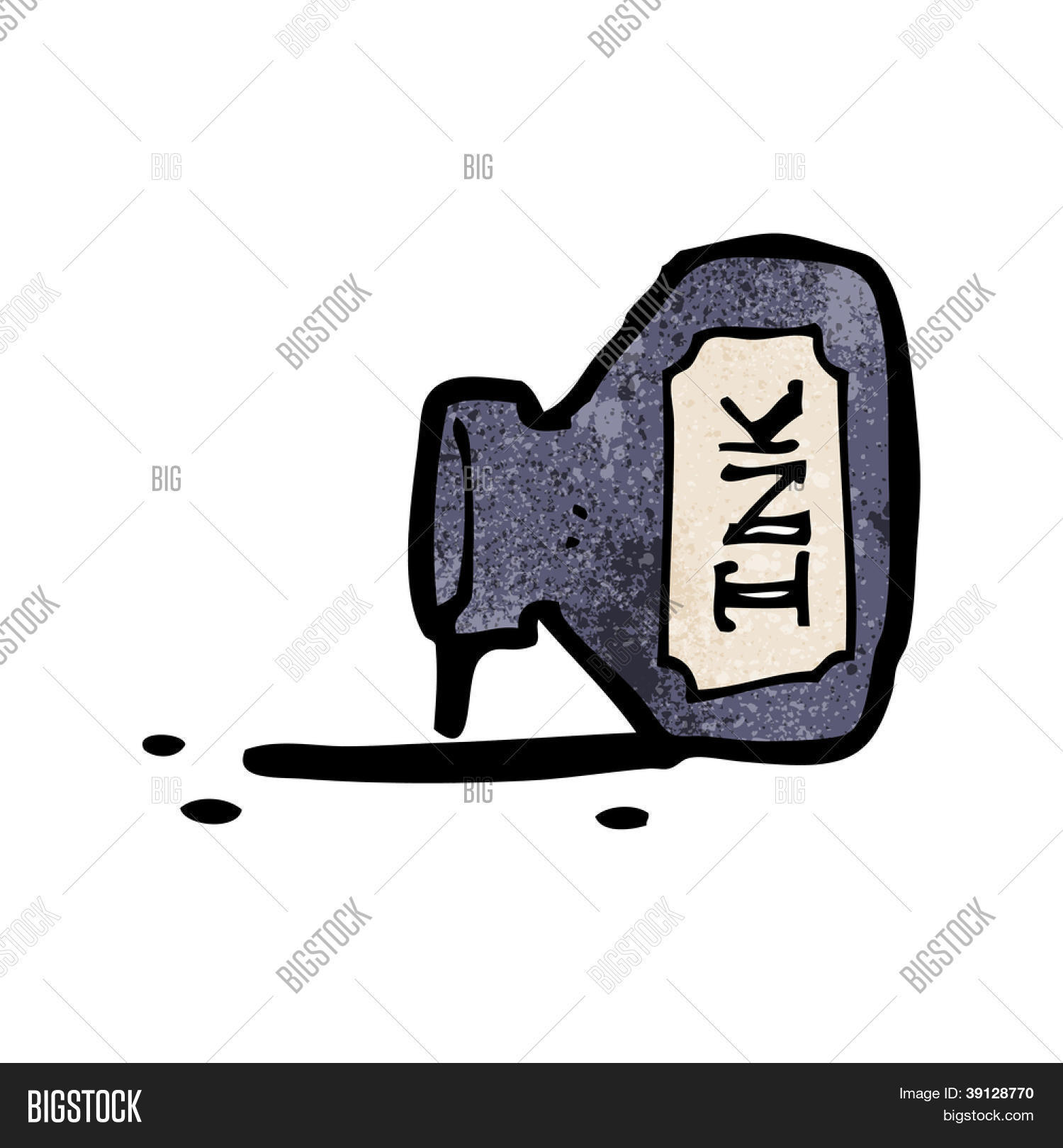 Cartoon Spilled Ink Vector & Photo (Free Trial) | Bigstock