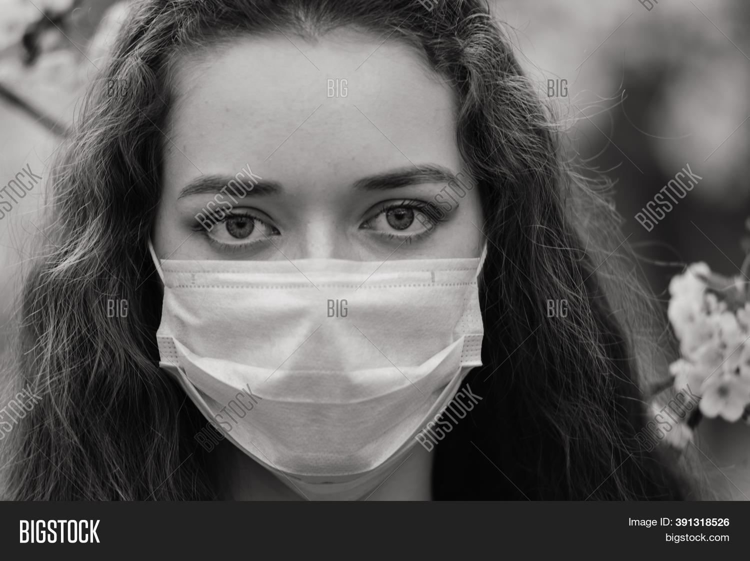 Girl Blue Eyes Mask Image & Photo (Free Trial) | Bigstock