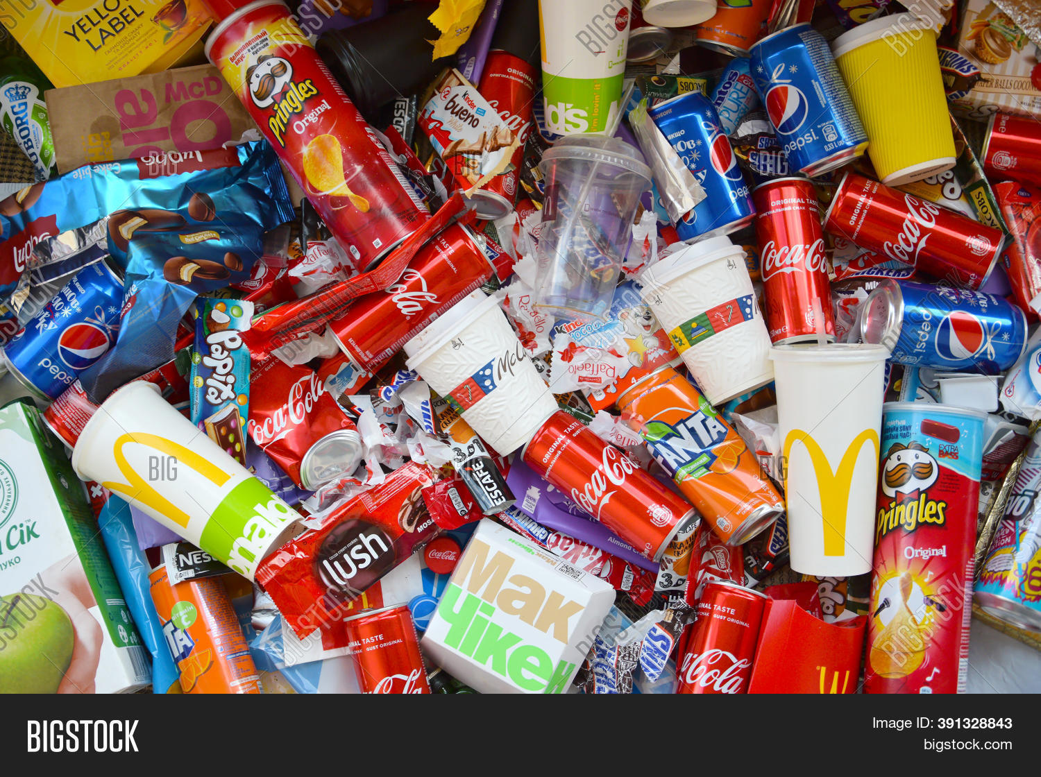Many Wrappings Cans Image & Photo (Free Trial) | Bigstock