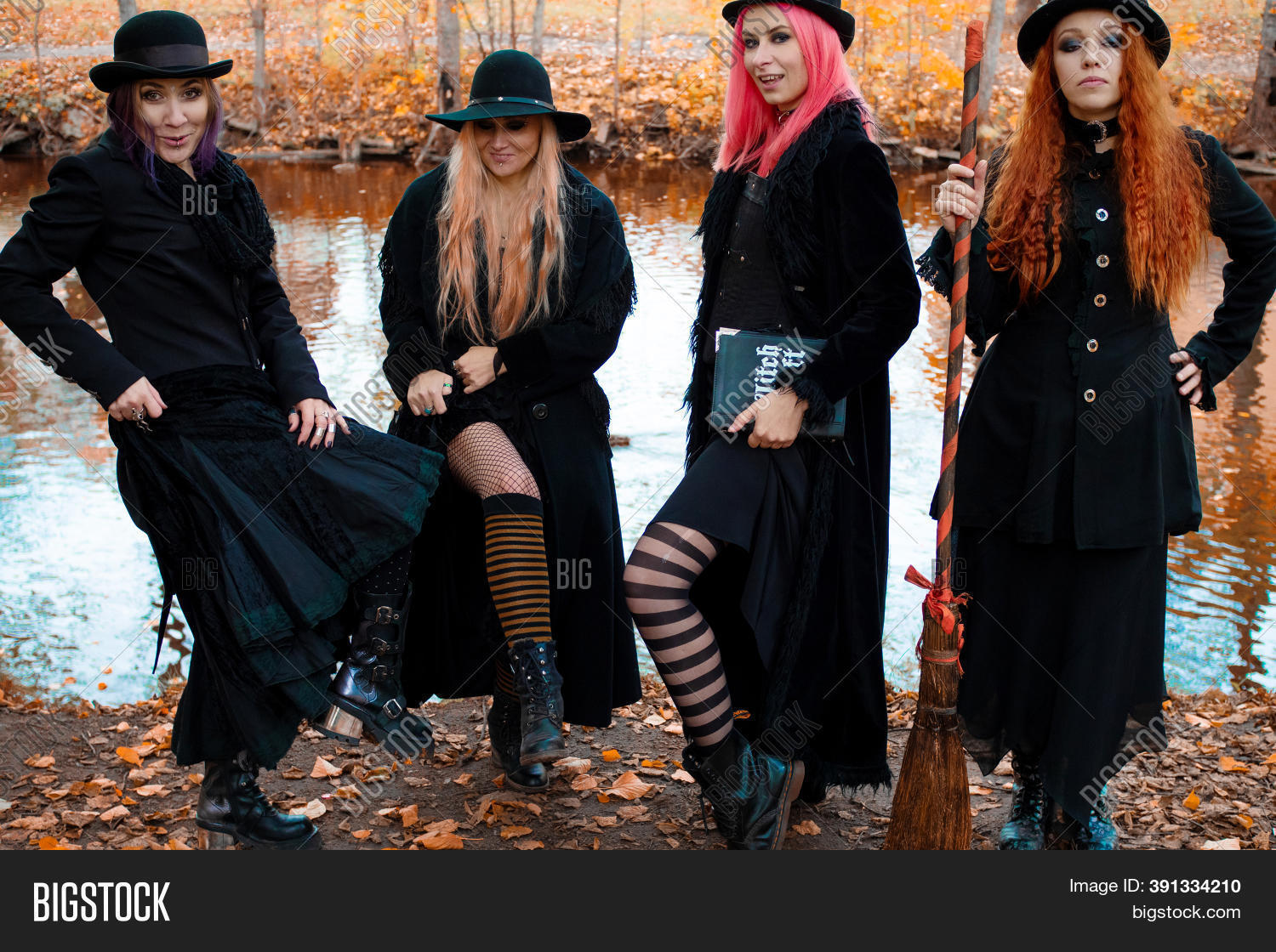 Coven Witches, Group Image & Photo (Free Trial) | Bigstock