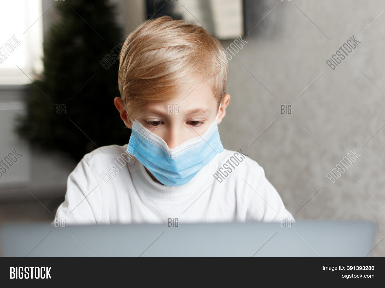 Child Medical Mask Image & Photo (Free Trial) | Bigstock