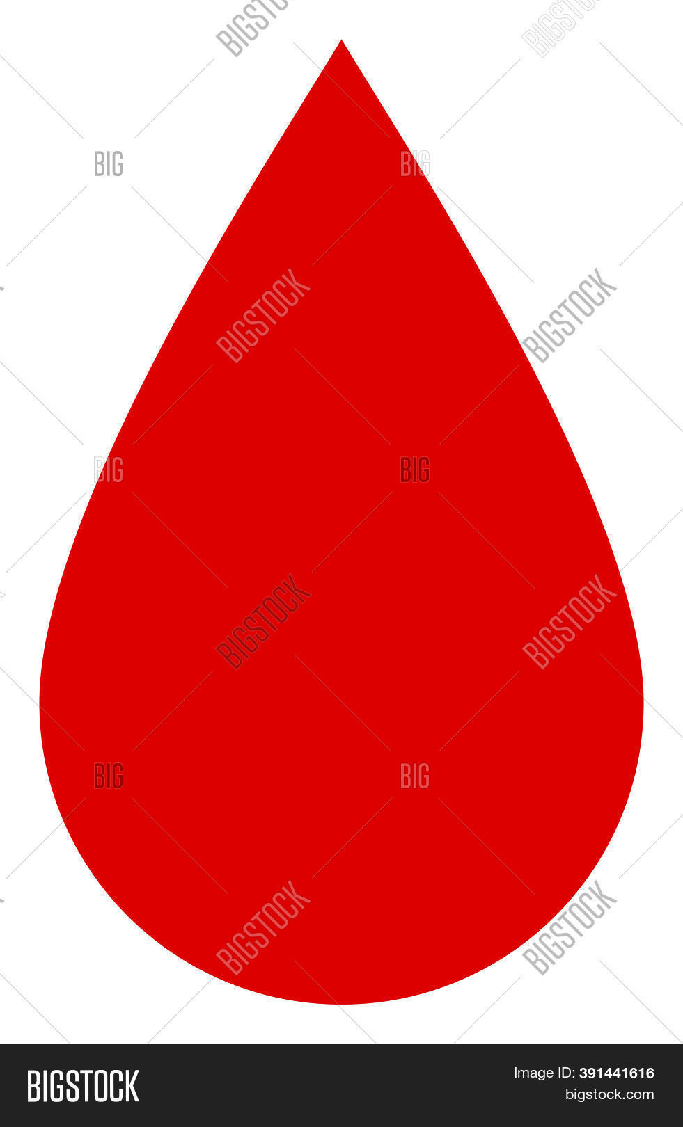 Blood Drop Icon On Image & Photo (Free Trial) | Bigstock