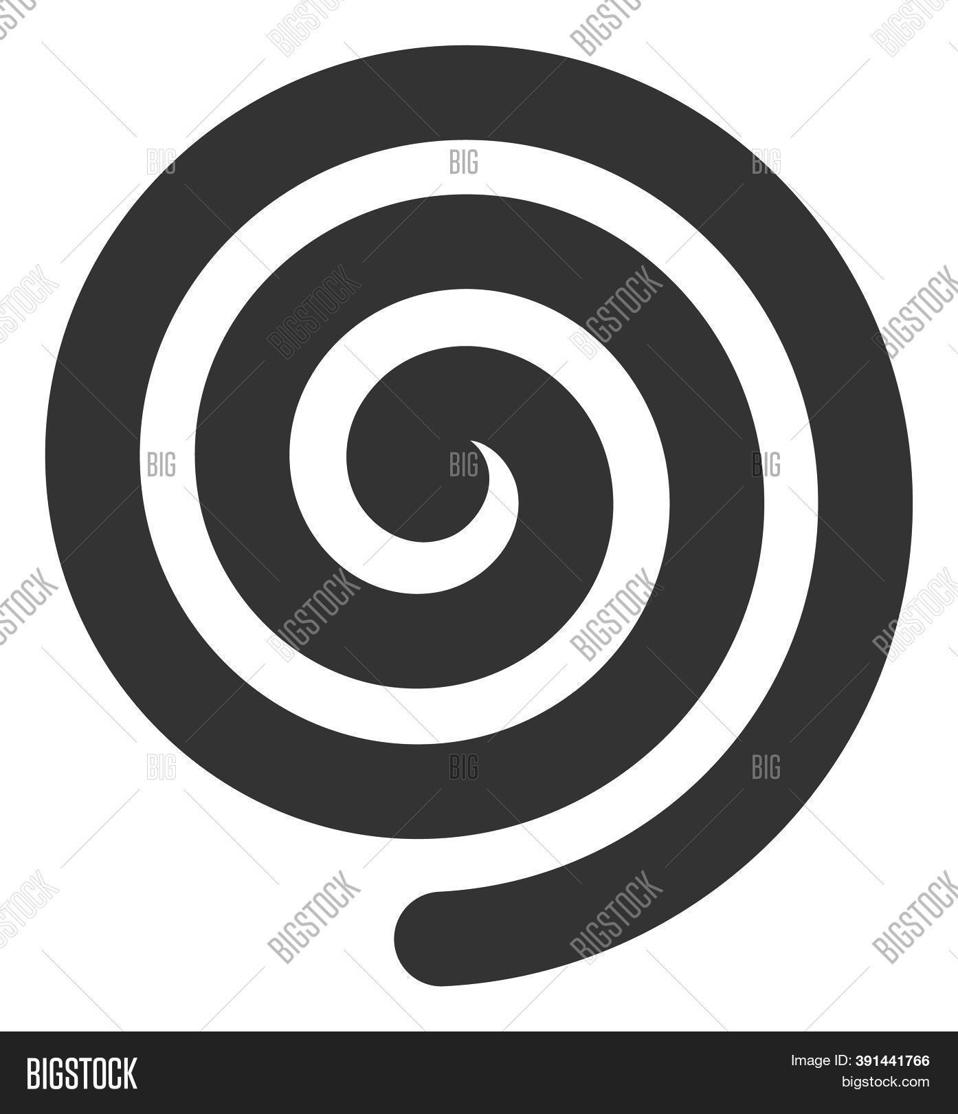 Hypnosis Spiral Icon Image & Photo (Free Trial) | Bigstock