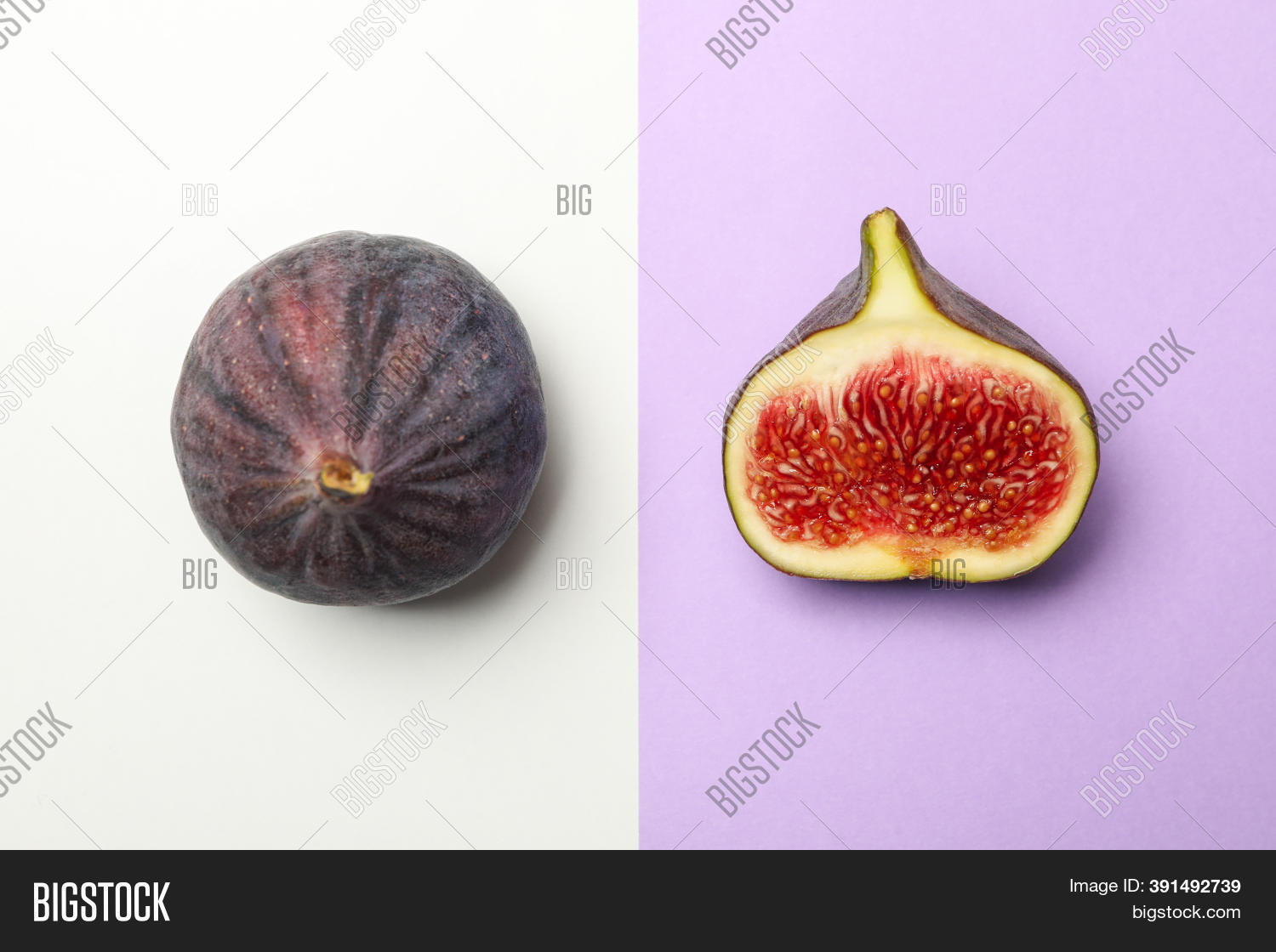 Fresh Fig Fruits On Image & Photo (Free Trial) | Bigstock