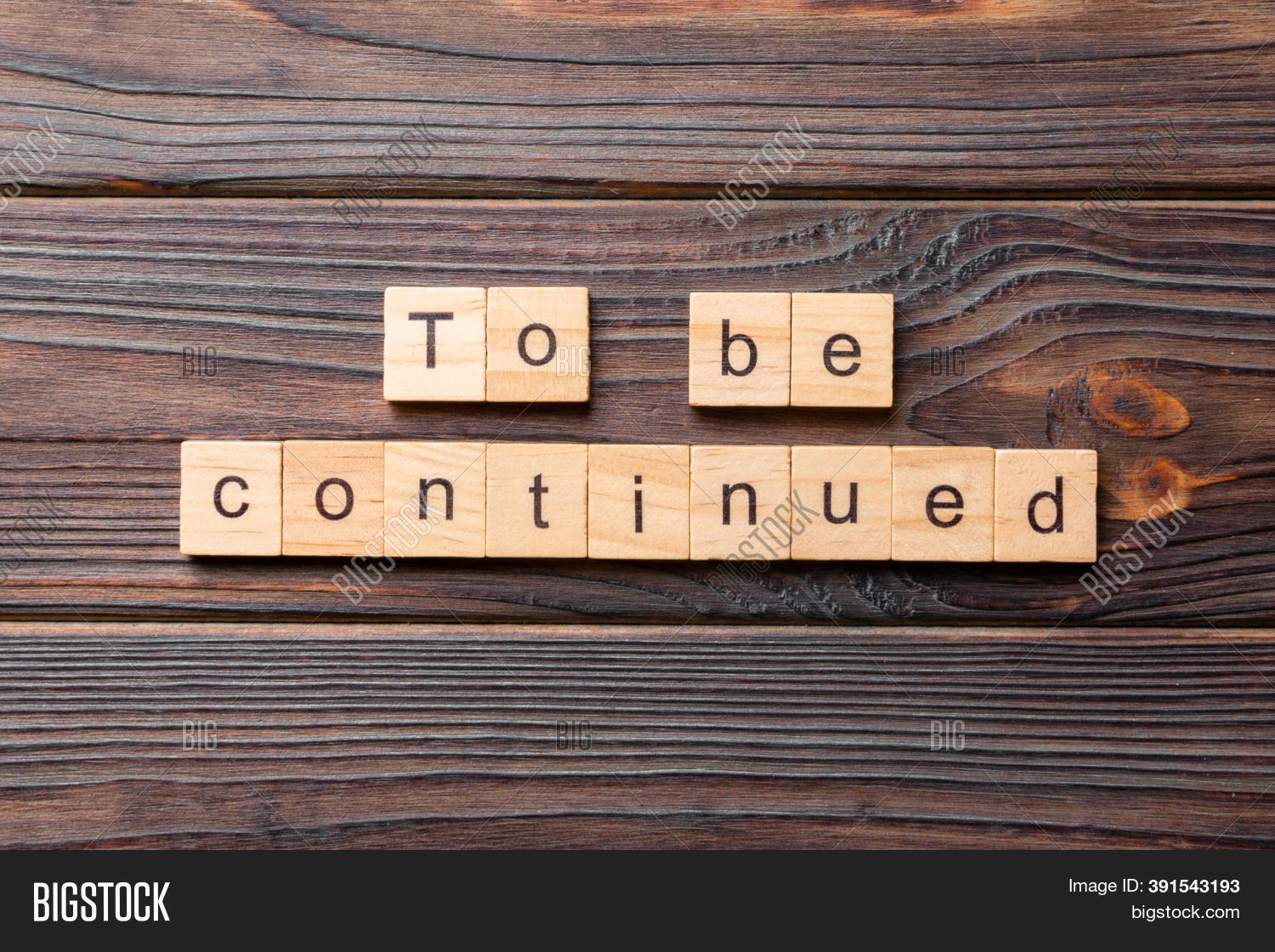Be Continued Word Image & Photo (Free Trial) | Bigstock
