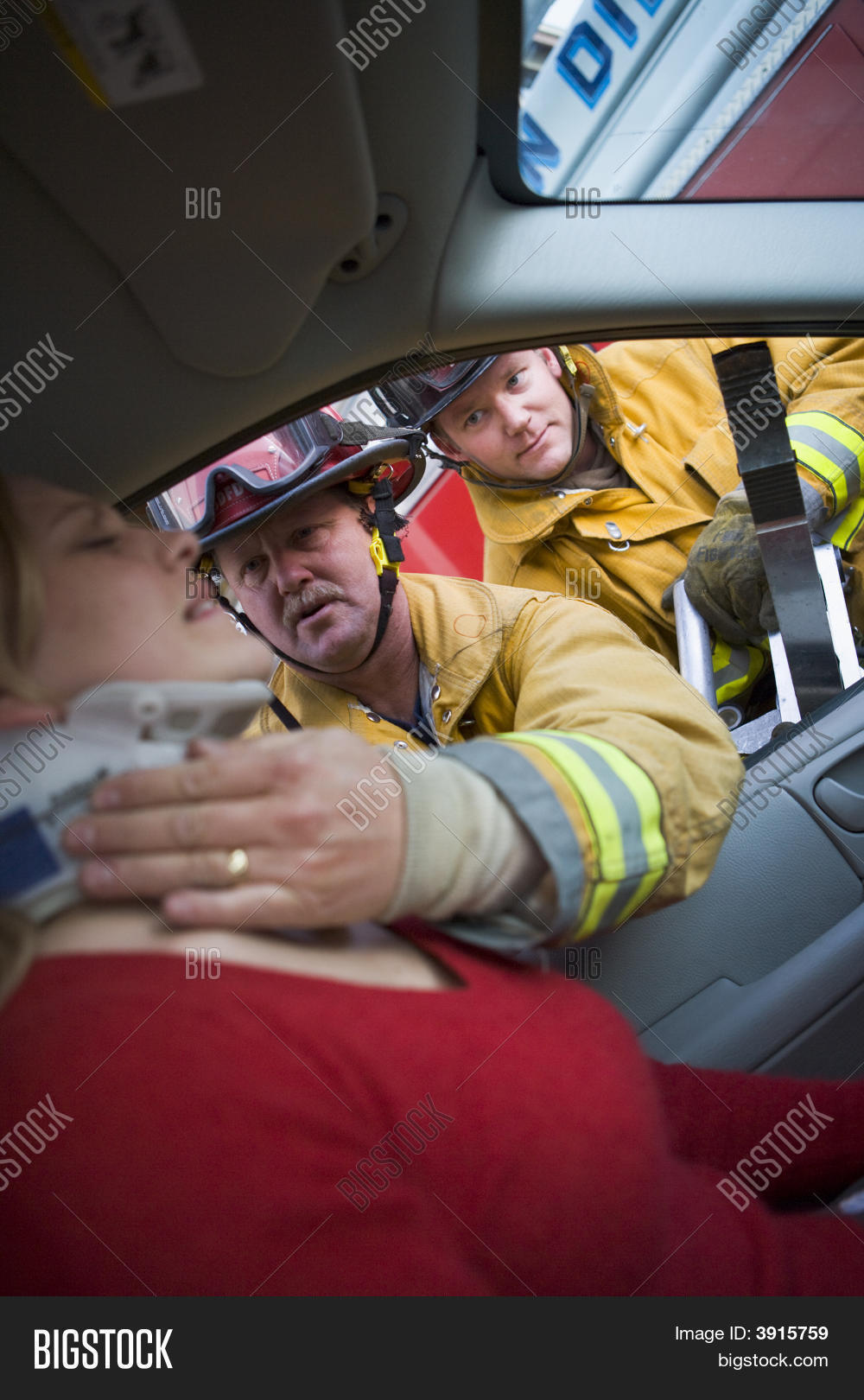 Firefighters Saving Image & Photo (Free Trial) | Bigstock