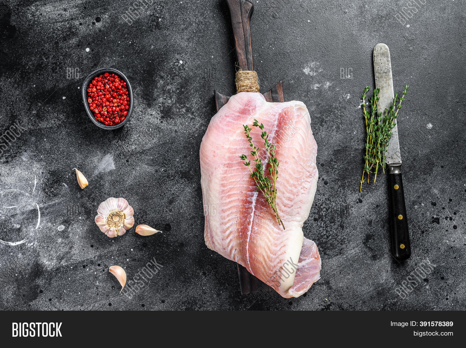 Raw Fillet White Fish Image & Photo (Free Trial) | Bigstock
