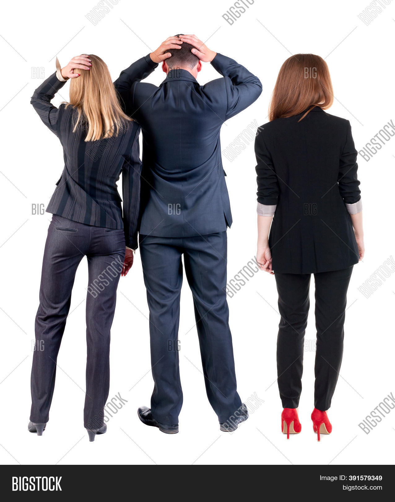 Back View Group Image & Photo (Free Trial) | Bigstock