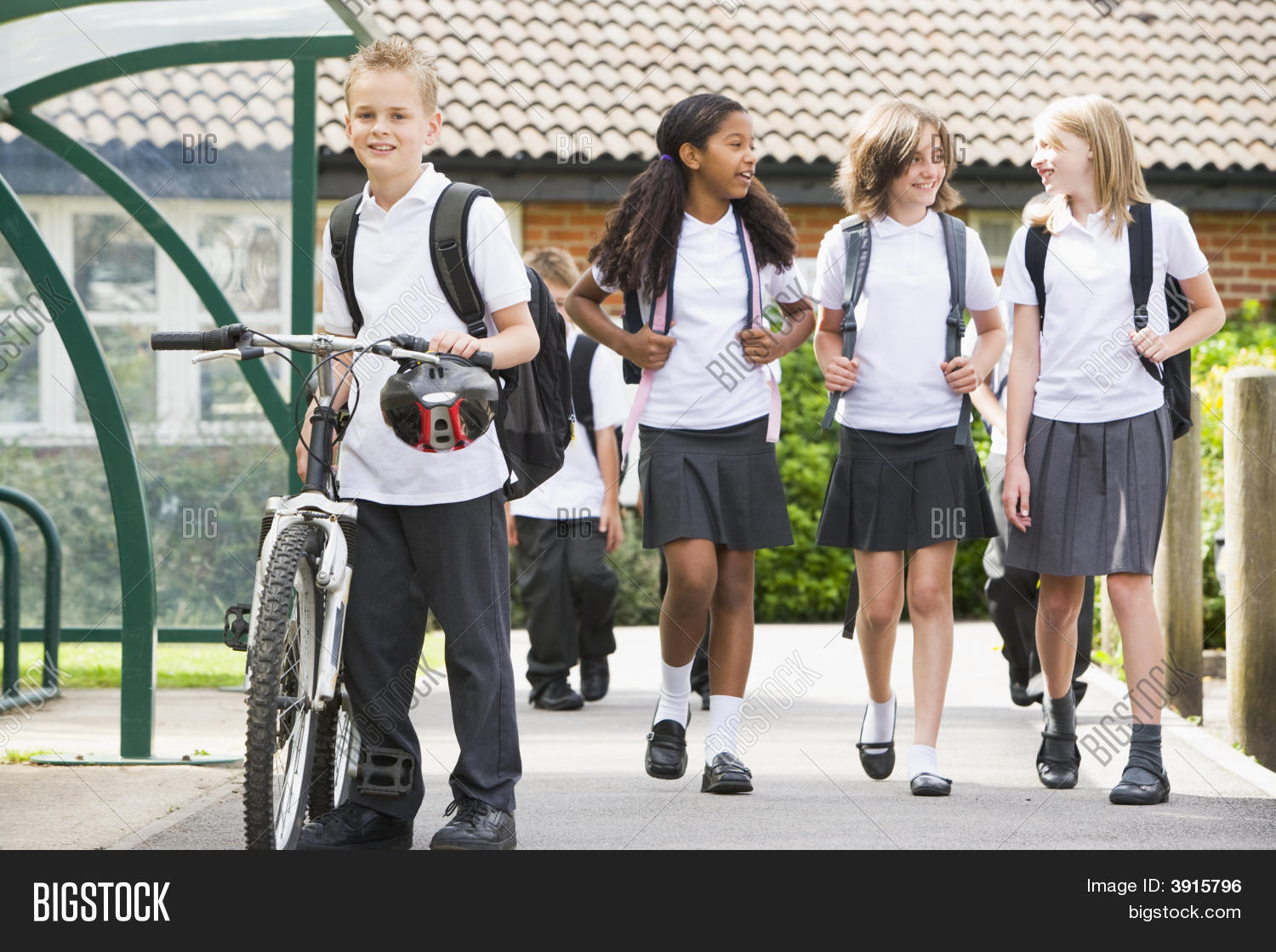 Children Leaving Image & Photo (Free Trial) | Bigstock
