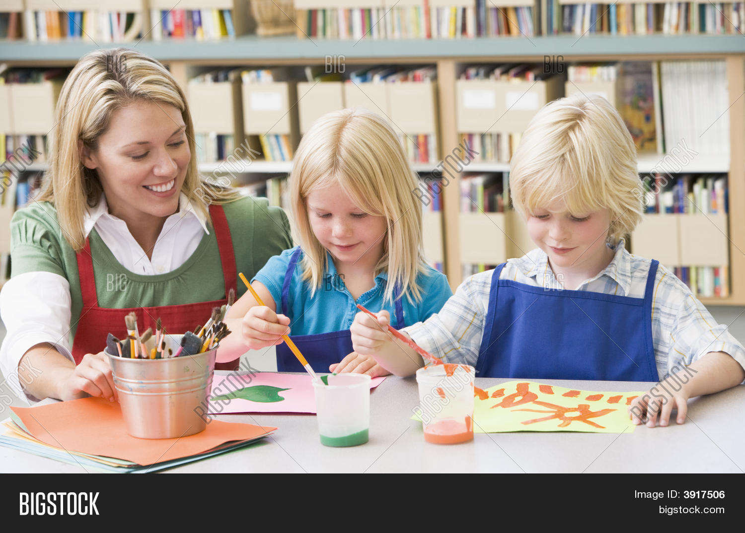 Two Students Art Class Image & Photo (Free Trial) | Bigstock