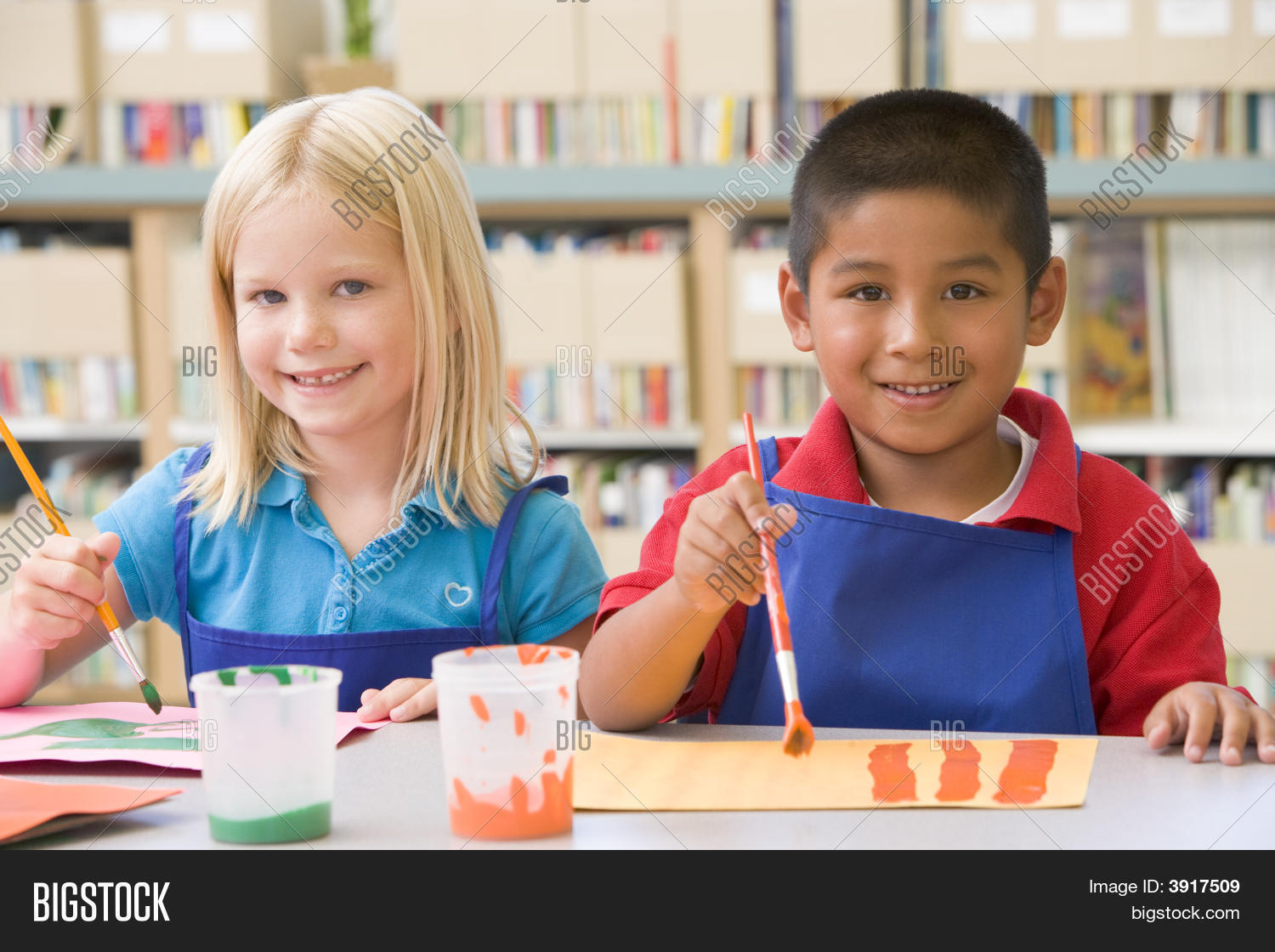Two Students Art Class Image & Photo (Free Trial) | Bigstock