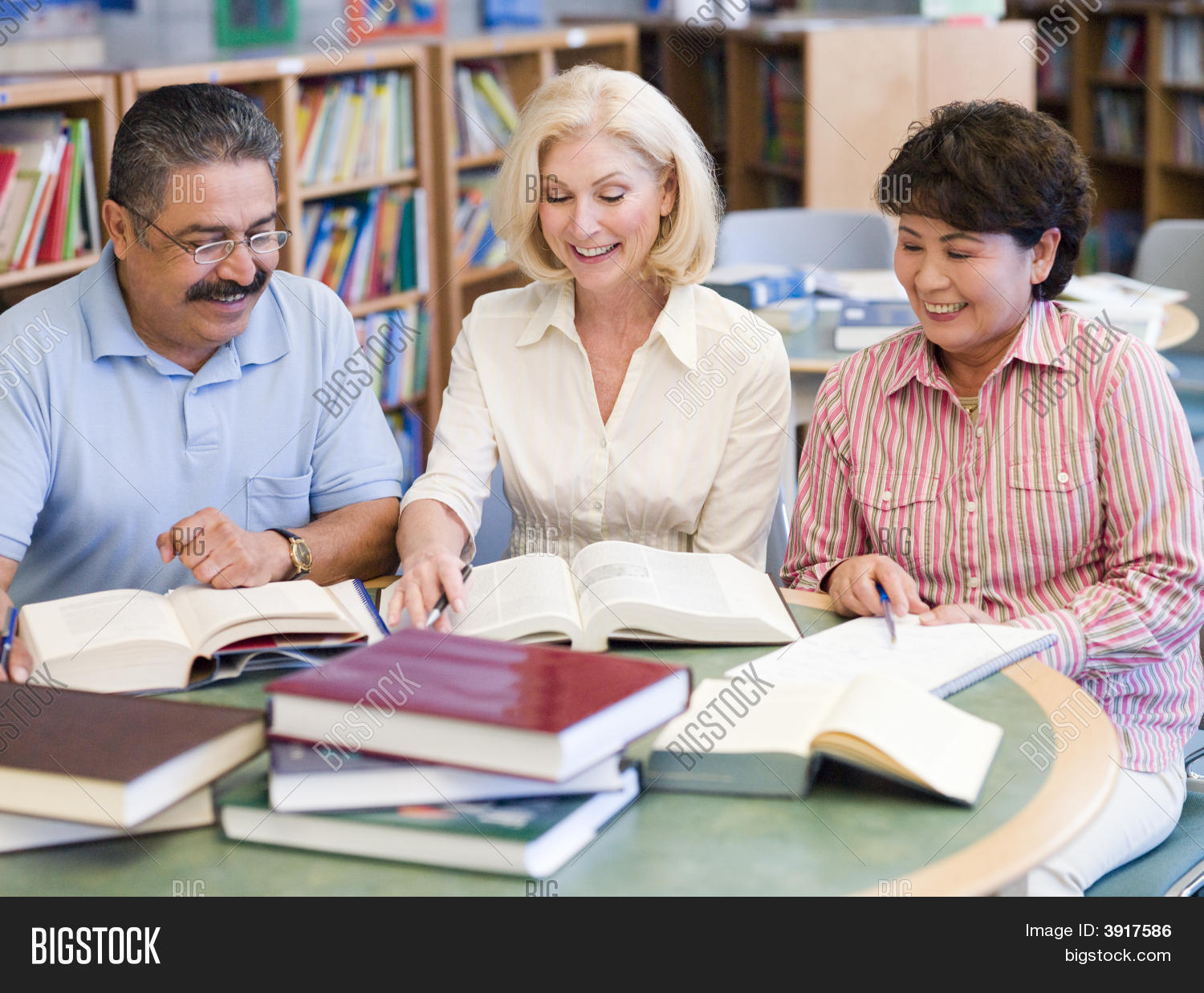 Three People Sitting Image & Photo (Free Trial) | Bigstock