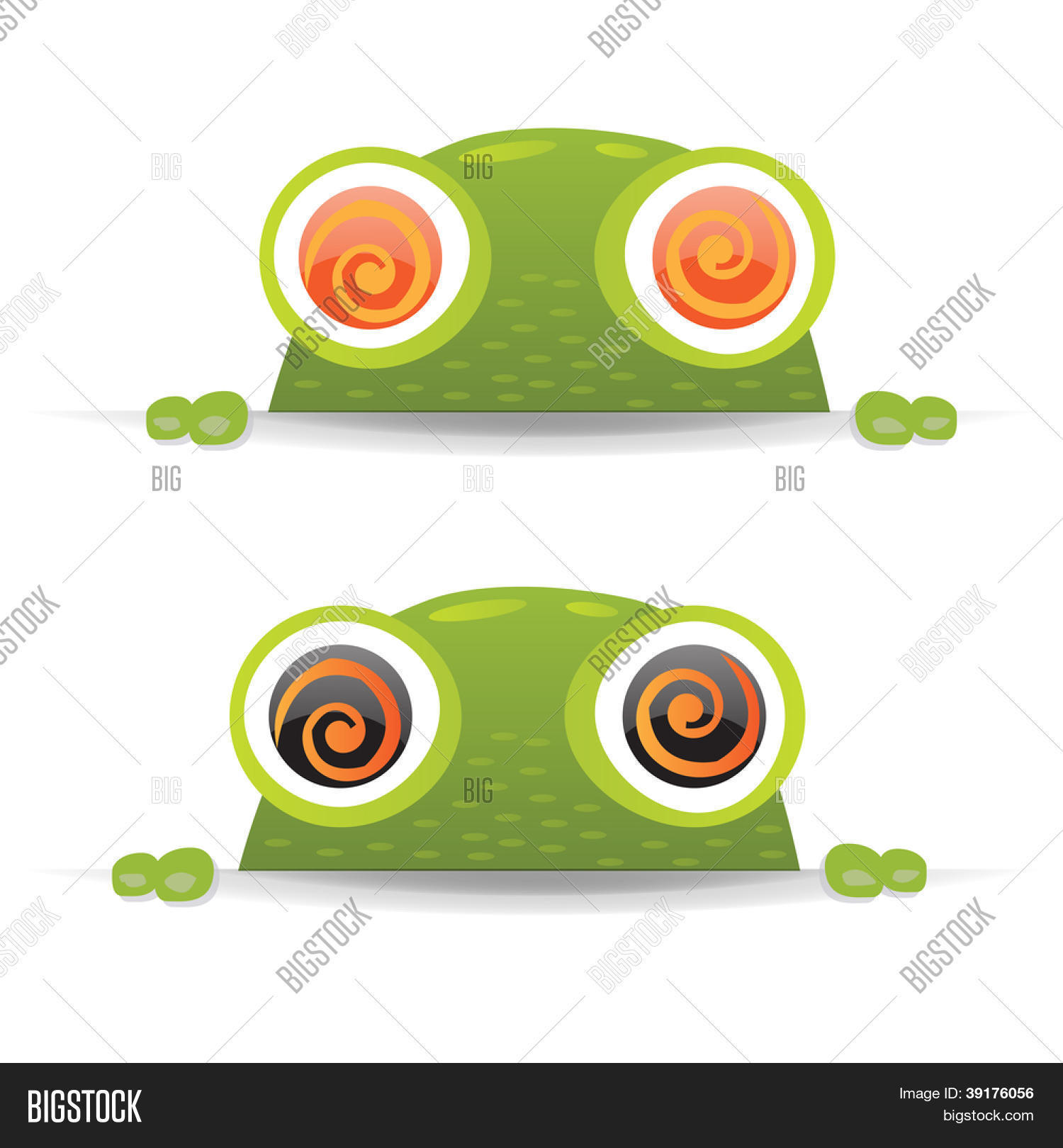 2 Hypno Frogs Vector & Photo (Free Trial) | Bigstock