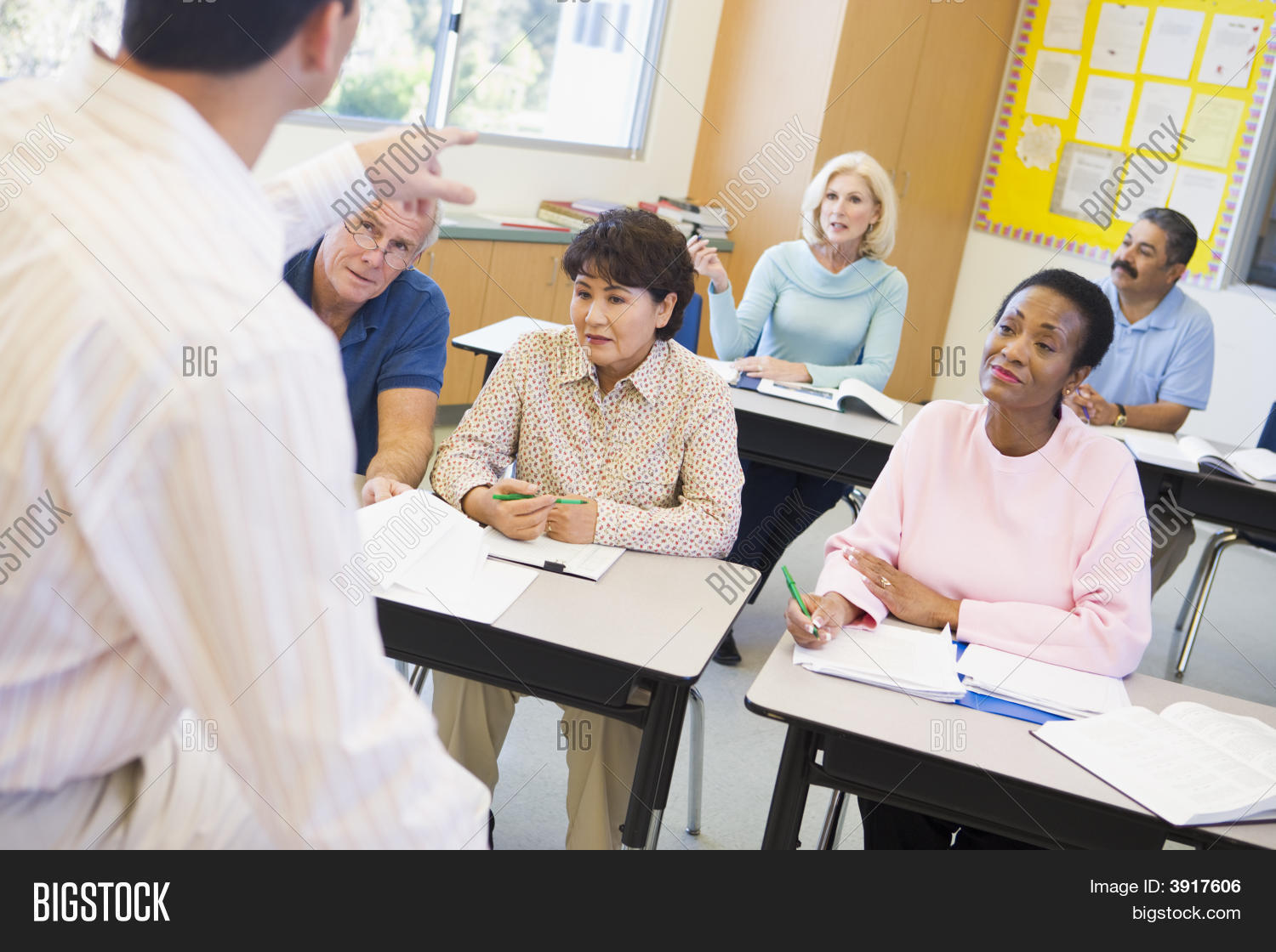 Adult Students Class Image & Photo (Free Trial) | Bigstock