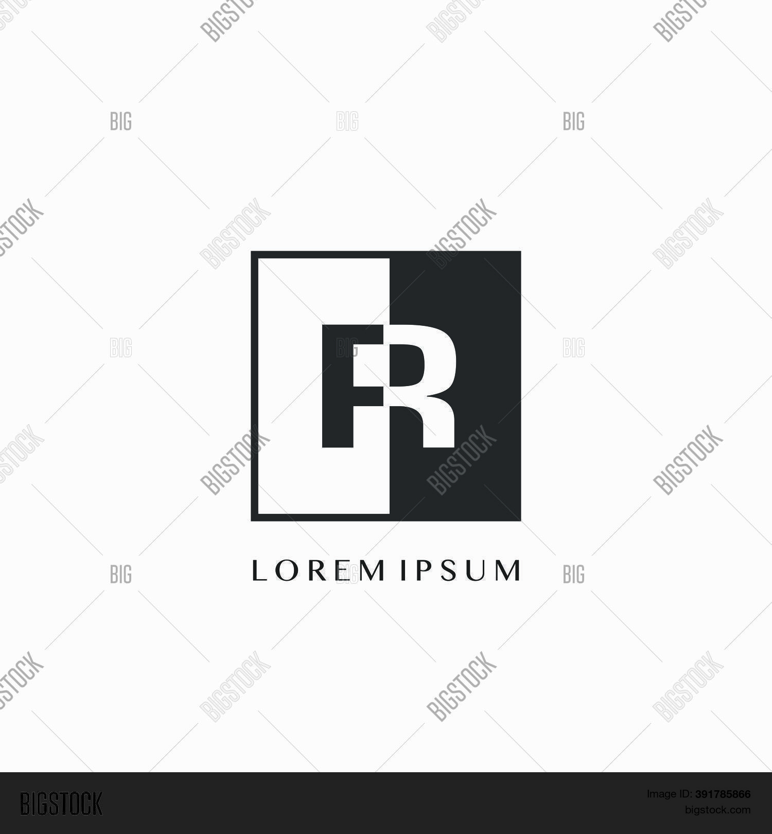 Simple Letter R Vector & Photo (Free Trial) | Bigstock