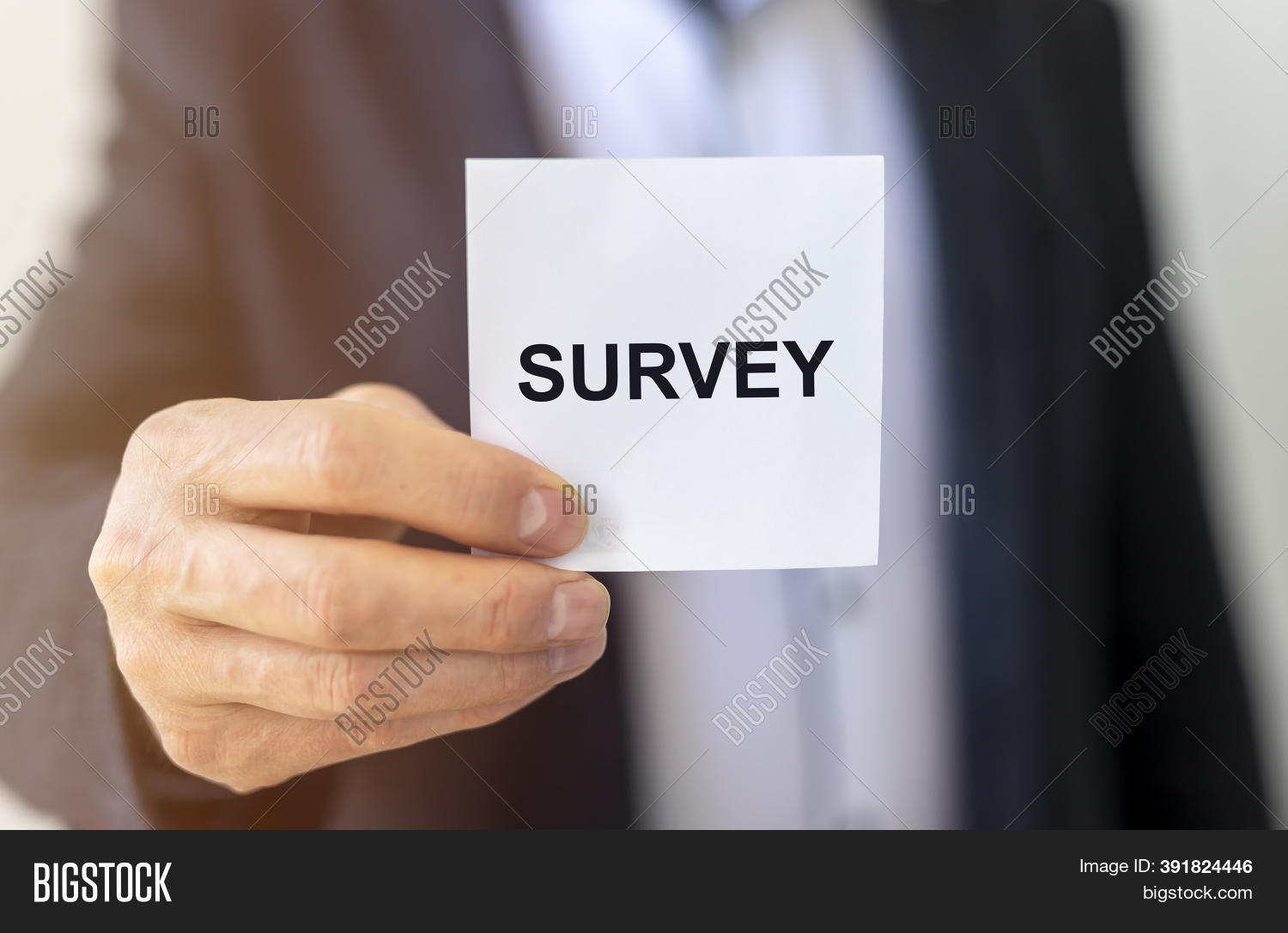 Word Survey On Paper Image & Photo (Free Trial) | Bigstock