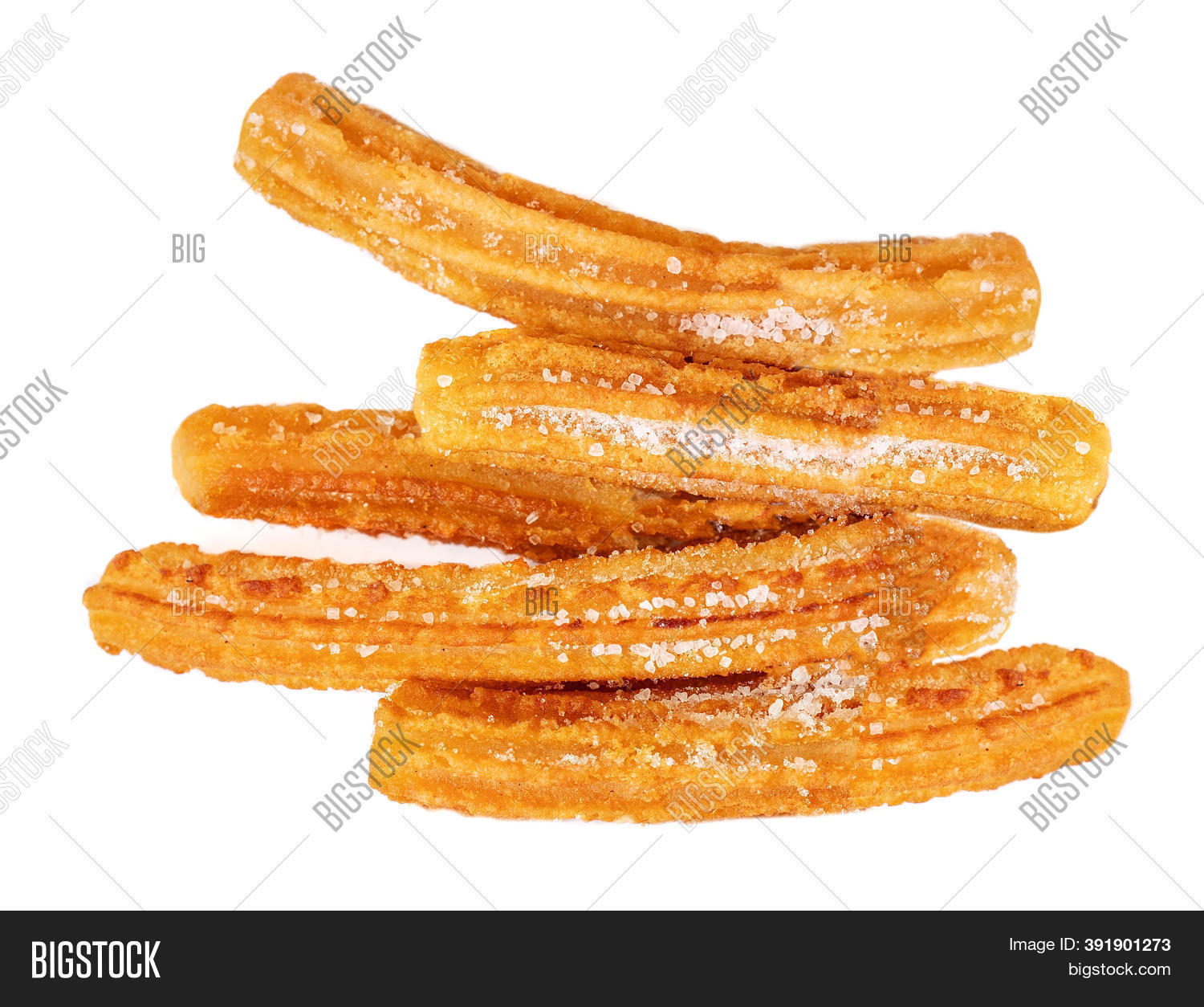 Churro Isolated On Image & Photo (Free Trial) | Bigstock