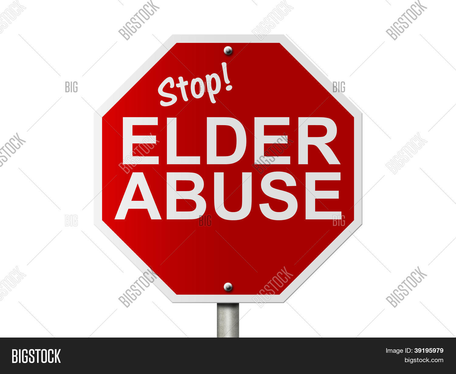 Stop Elder Abuse Sign Image & Photo (Free Trial) | Bigstock