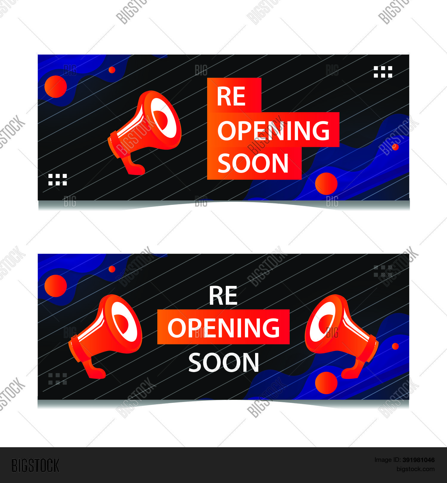 Opening Soon Banner Vector & Photo (Free Trial) | Bigstock