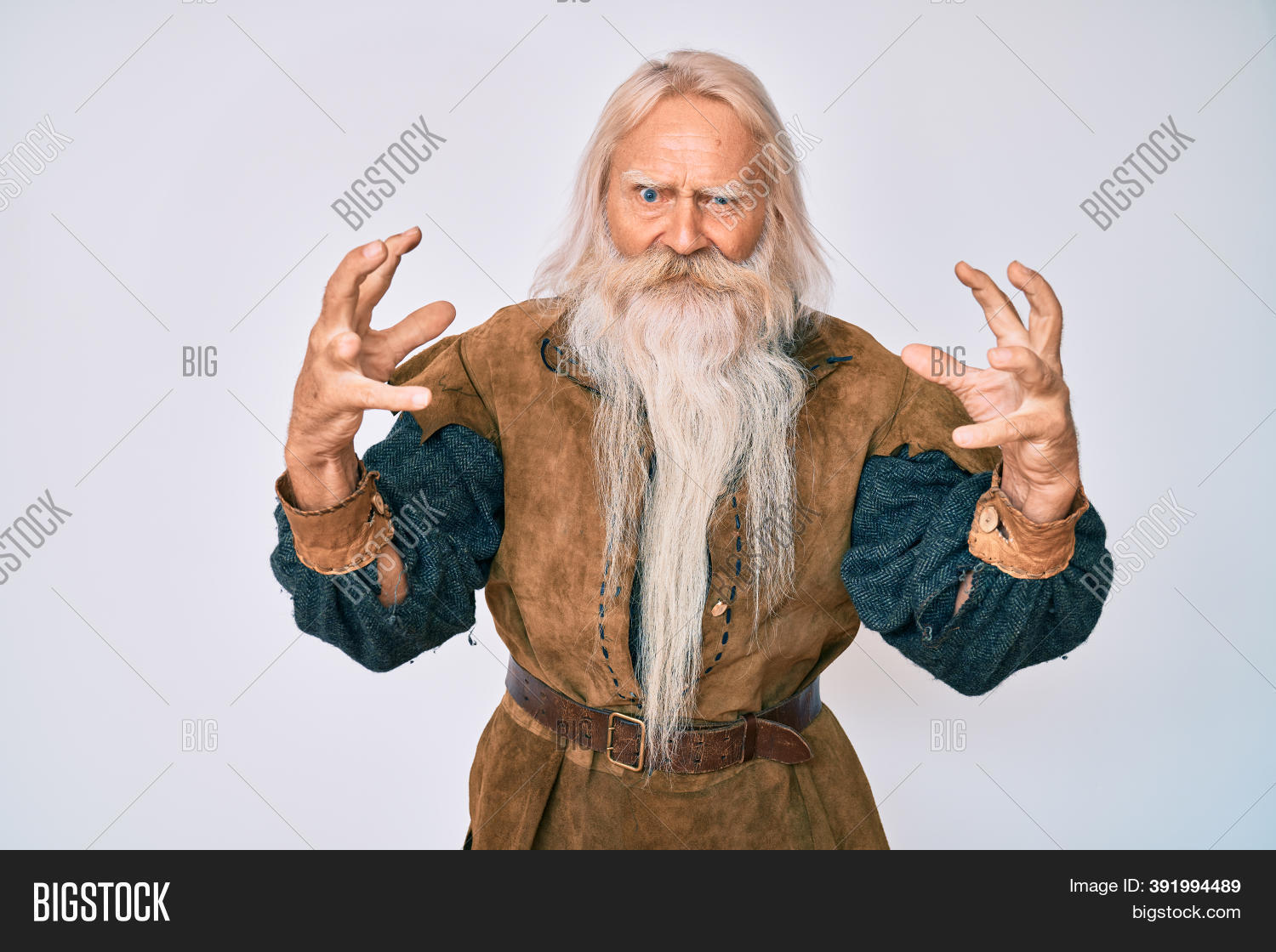 Old Senior Man Grey Image & Photo (Free Trial) | Bigstock