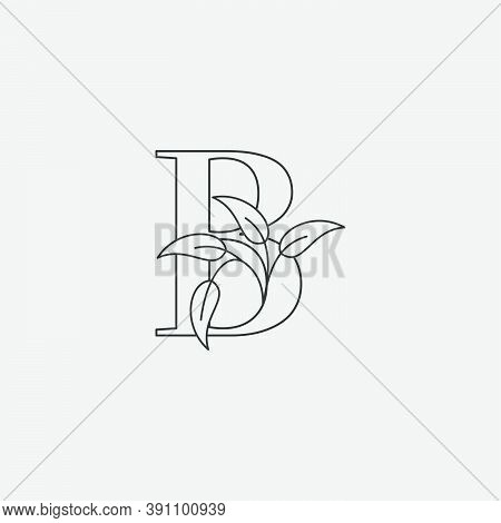 Outline Letter B Vector & Photo (Free Trial) | Bigstock