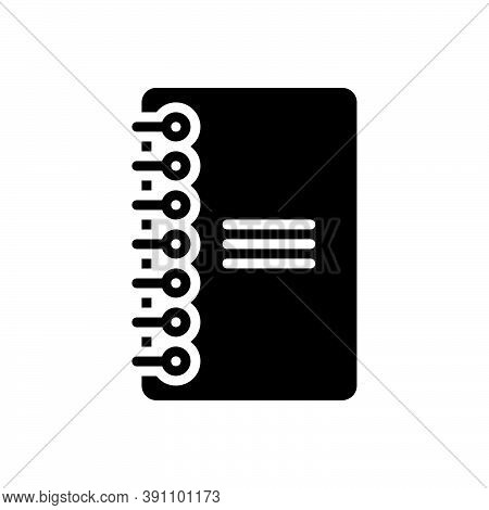 Black Solid Icon Bind Vector & Photo (Free Trial) | Bigstock