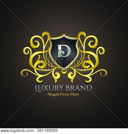 Luxury Shield Logo Vector & Photo (Free Trial) | Bigstock