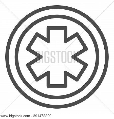 Medical Star Line Vector & Photo (Free Trial) | Bigstock