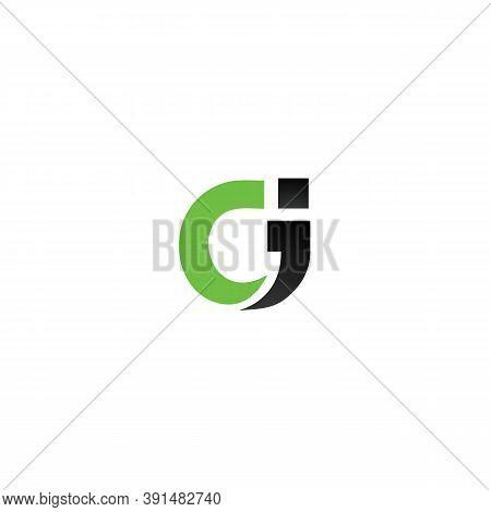 Letter Cj Simple Leaf Vector & Photo (Free Trial) | Bigstock