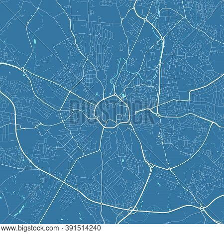 Detailed Map Coventry Vector & Photo (Free Trial) | Bigstock