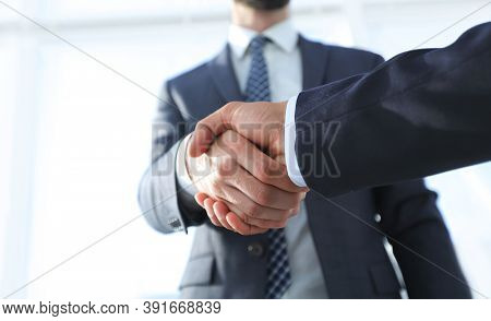 Effective negotiation with client. Business concept photo. - Stock ...