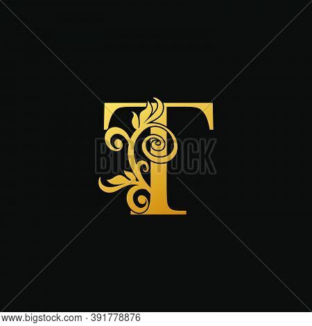 Golden Luxury Letter Vector & Photo (Free Trial) | Bigstock