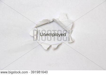 Word Unemployed On Image & Photo (Free Trial) | Bigstock